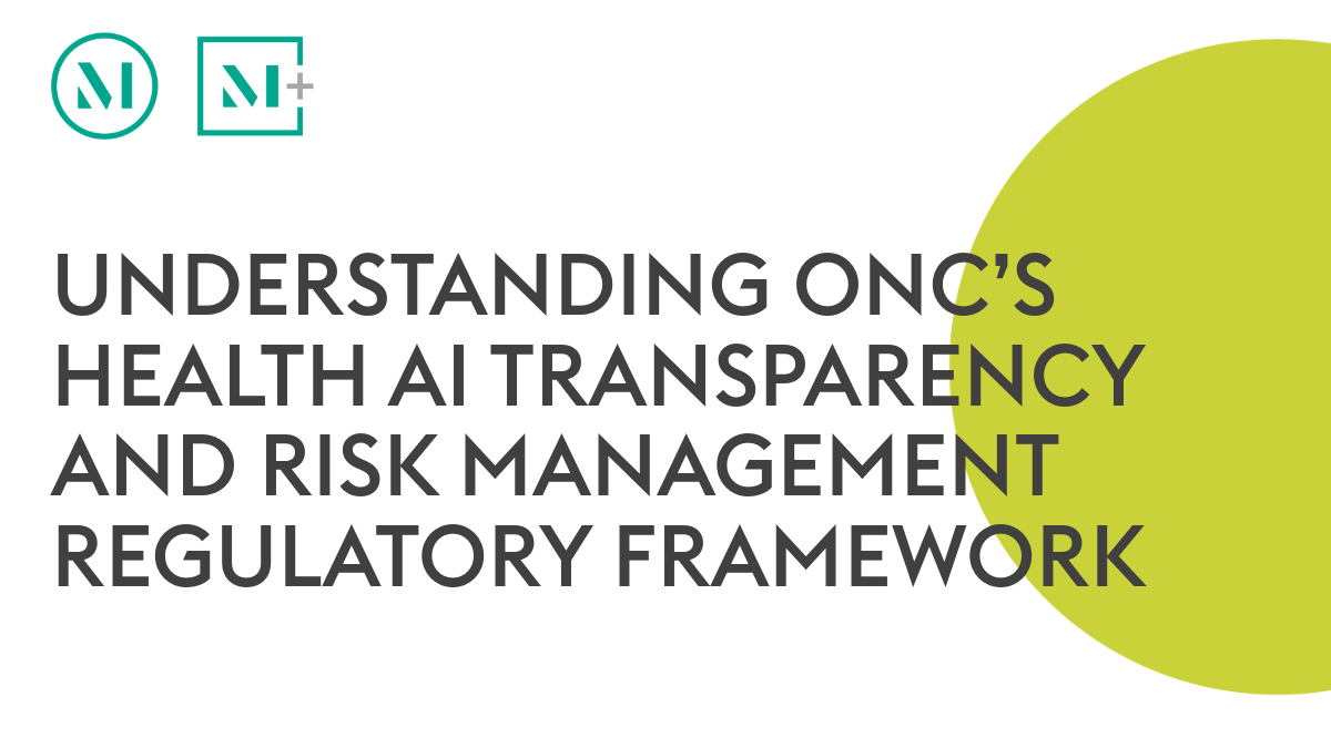 Understanding ONC’s Health AI Transparency | April 2024