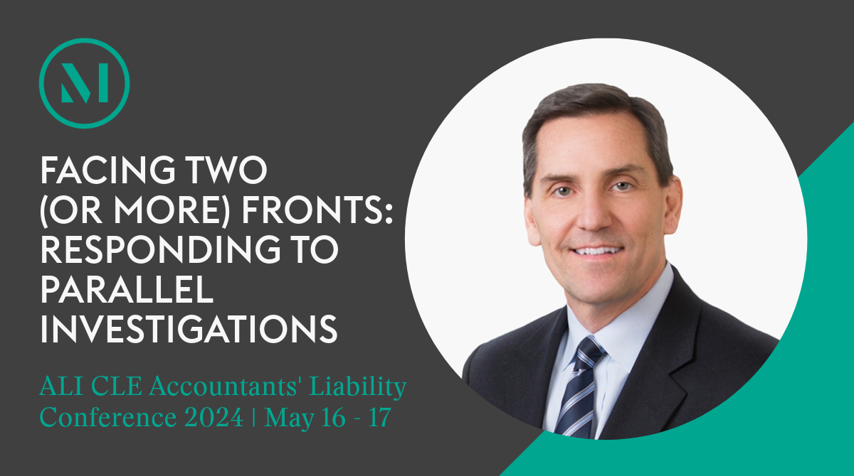 ALI CLE Accountants' Liability Conference 2024 | McDermott